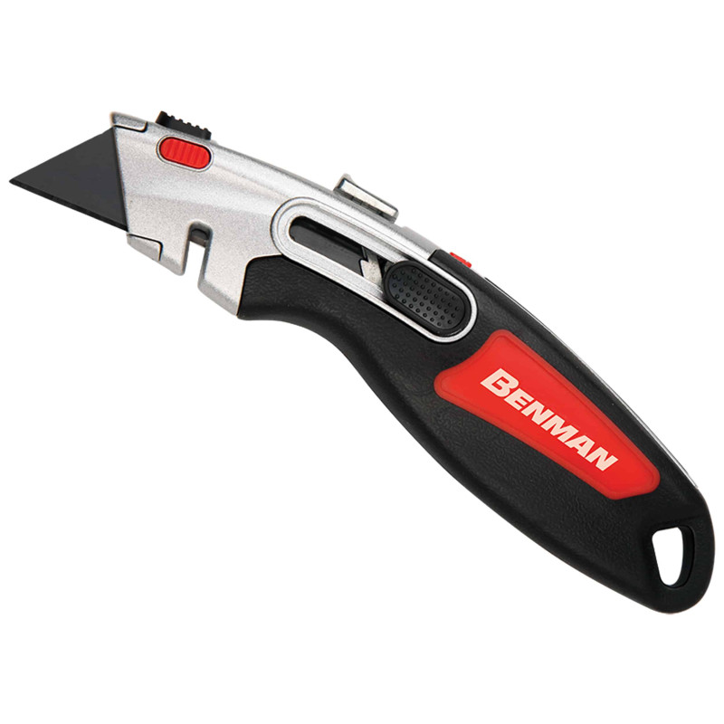 Benman 71146 Κοπίδι Φαλτσέτα Ασφαλείας Μοκέτας με Μεταλλικό Σώμα και ...